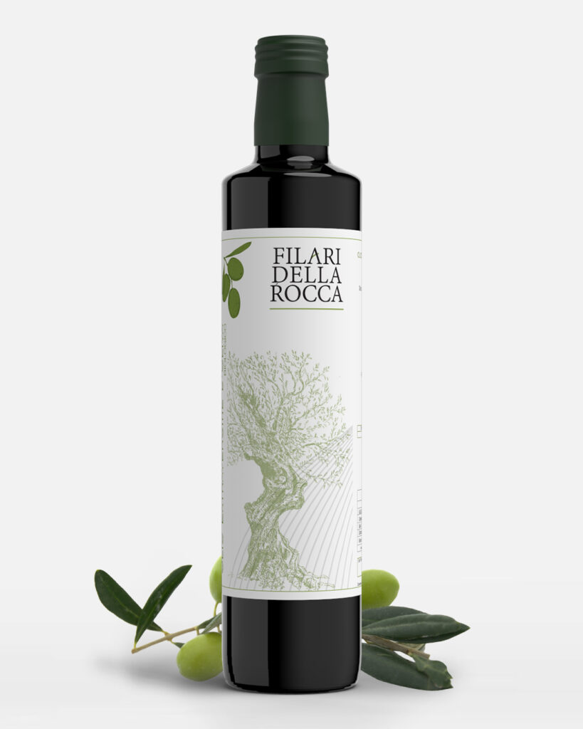 Organic Extra Virgin Olive oil 500ml - Filari Della Rocca
